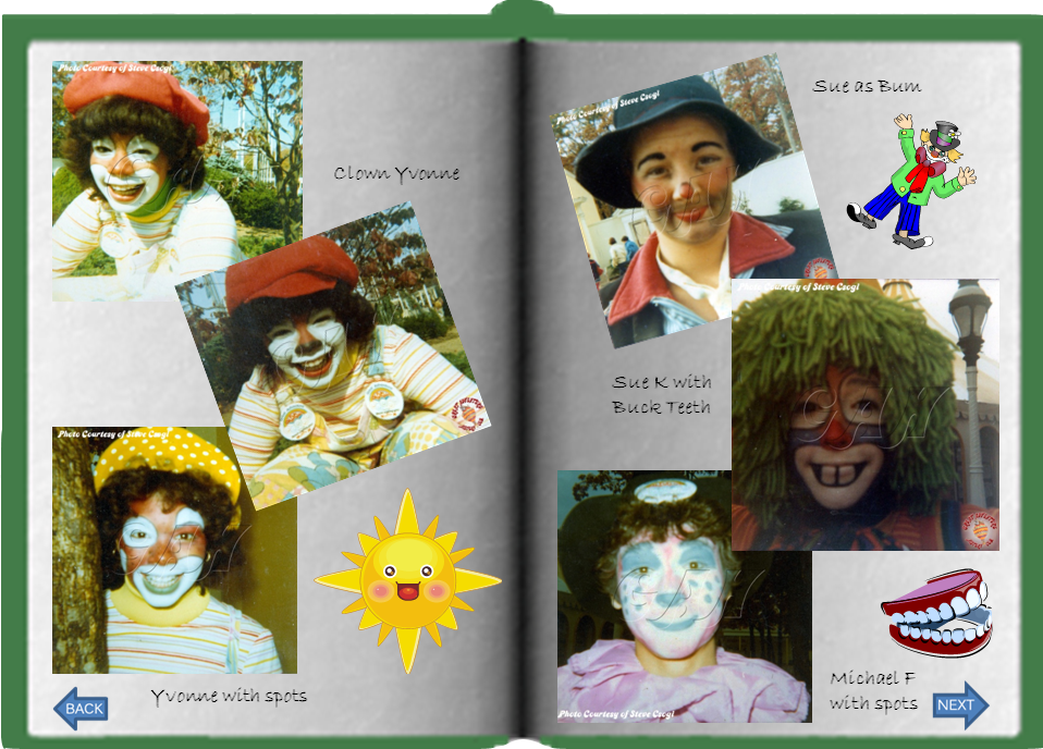 The Characters of Great Adventure Photo Album