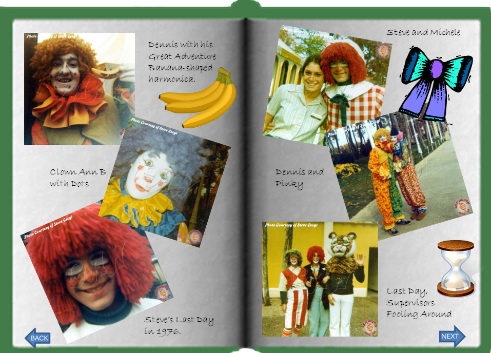 The Characters of Great Adventure Photo Album
