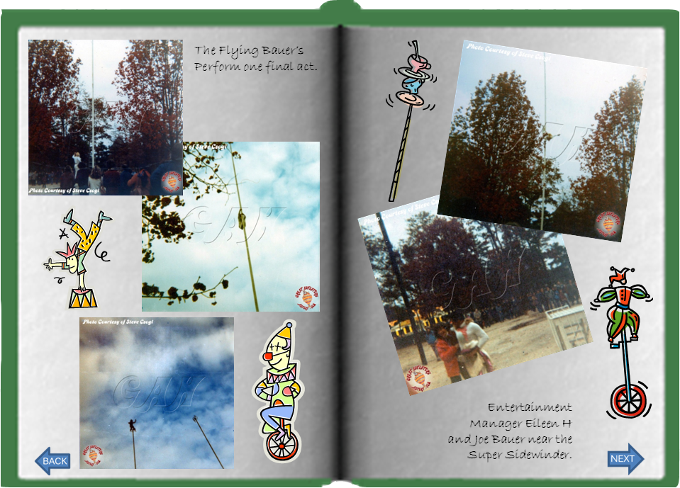 The Characters of Great Adventure Photo Album