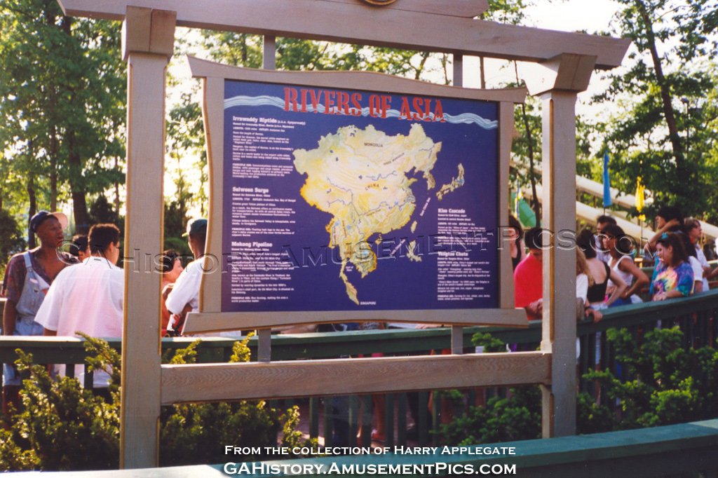 The Asian Tower- Adventure Rivers at Six Flags Great Adventure