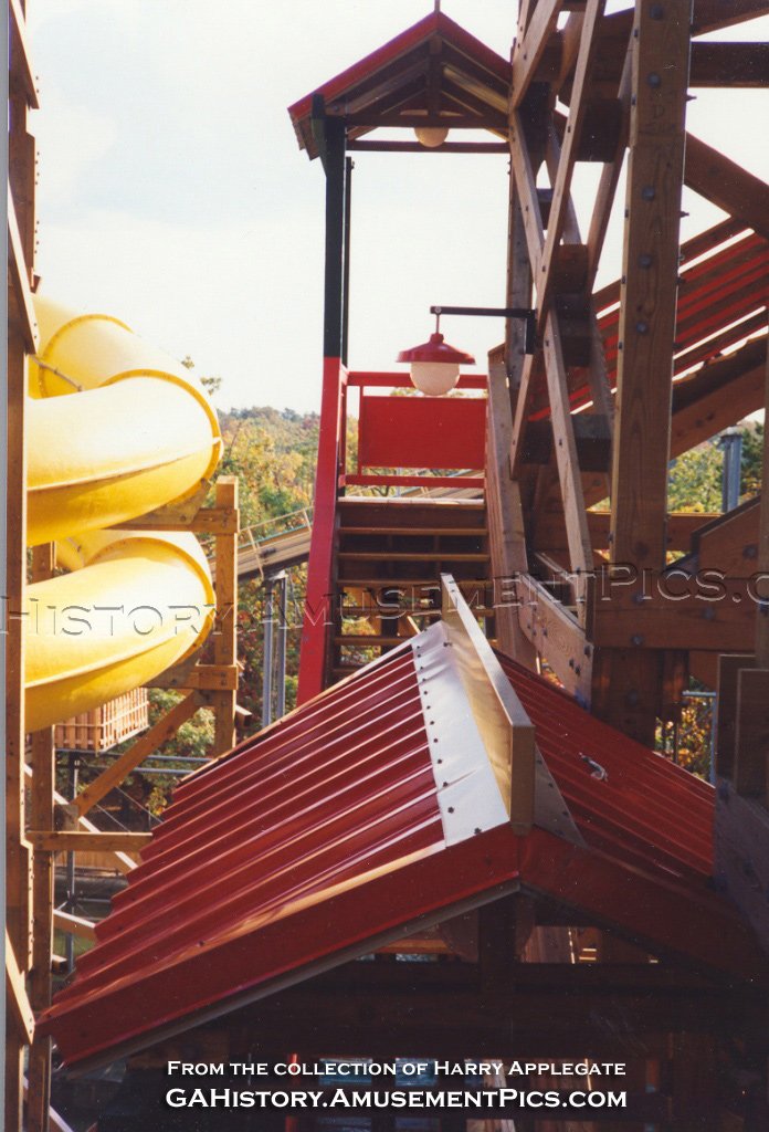 The Asian Tower- Adventure Rivers at Six Flags Great Adventure