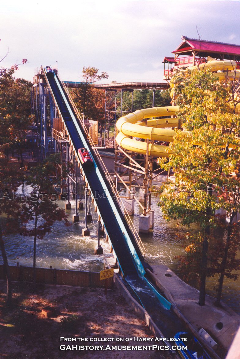 The Asian Tower- Adventure Rivers at Six Flags Great Adventure