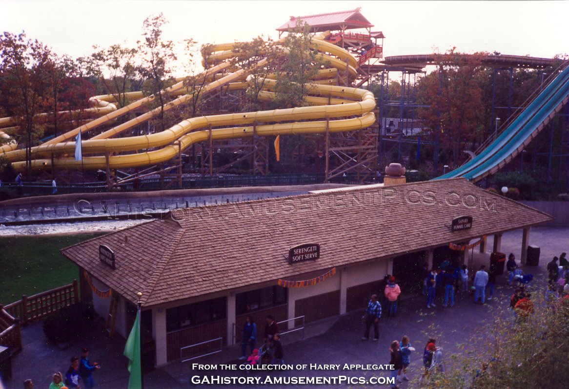 The Asian Tower- Adventure Rivers at Six Flags Great Adventure