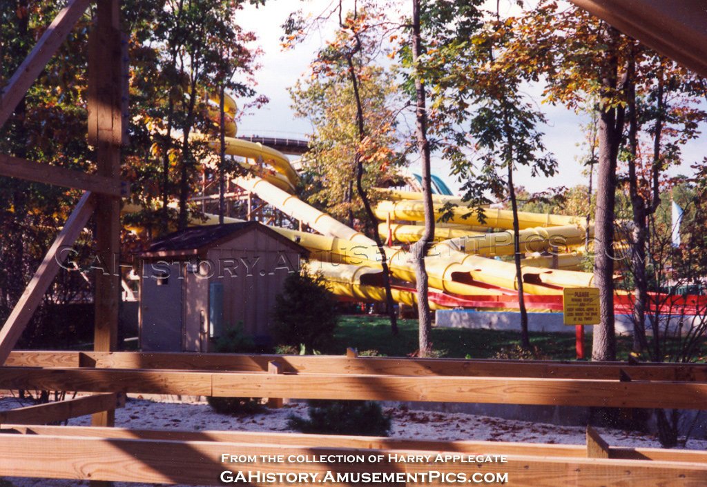 The Asian Tower- Adventure Rivers at Six Flags Great Adventure