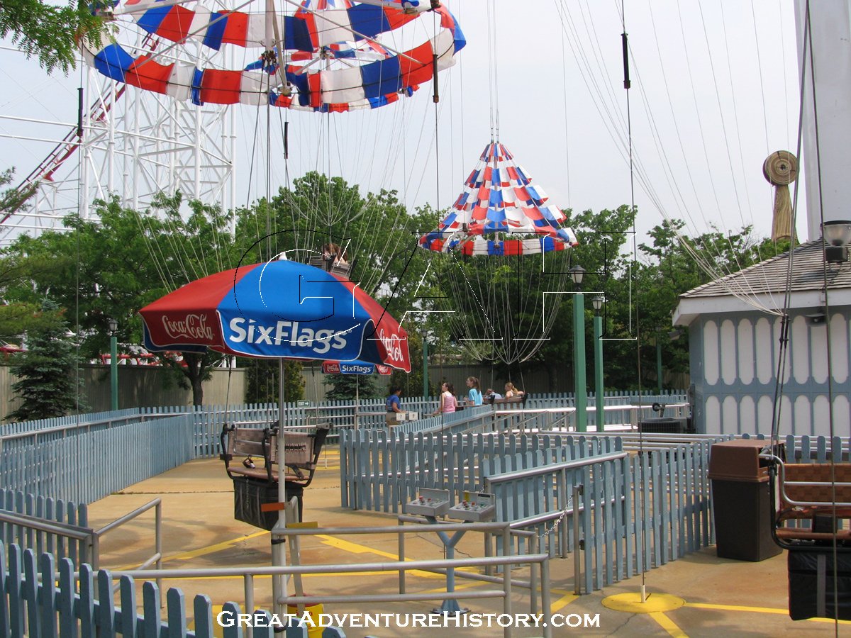 Parachuter's Perch At Six Flags Great Adventure